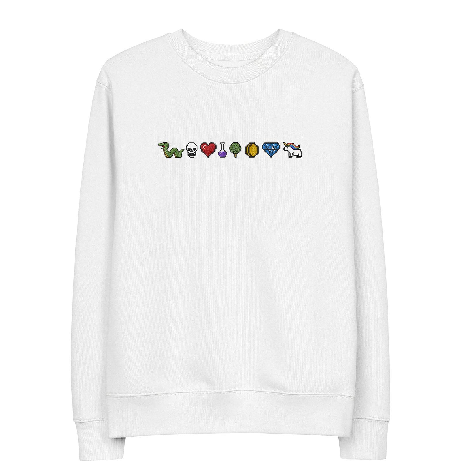 Pixel Art Sweatshirts | Tokyo Arkade | Official Anime Apparel